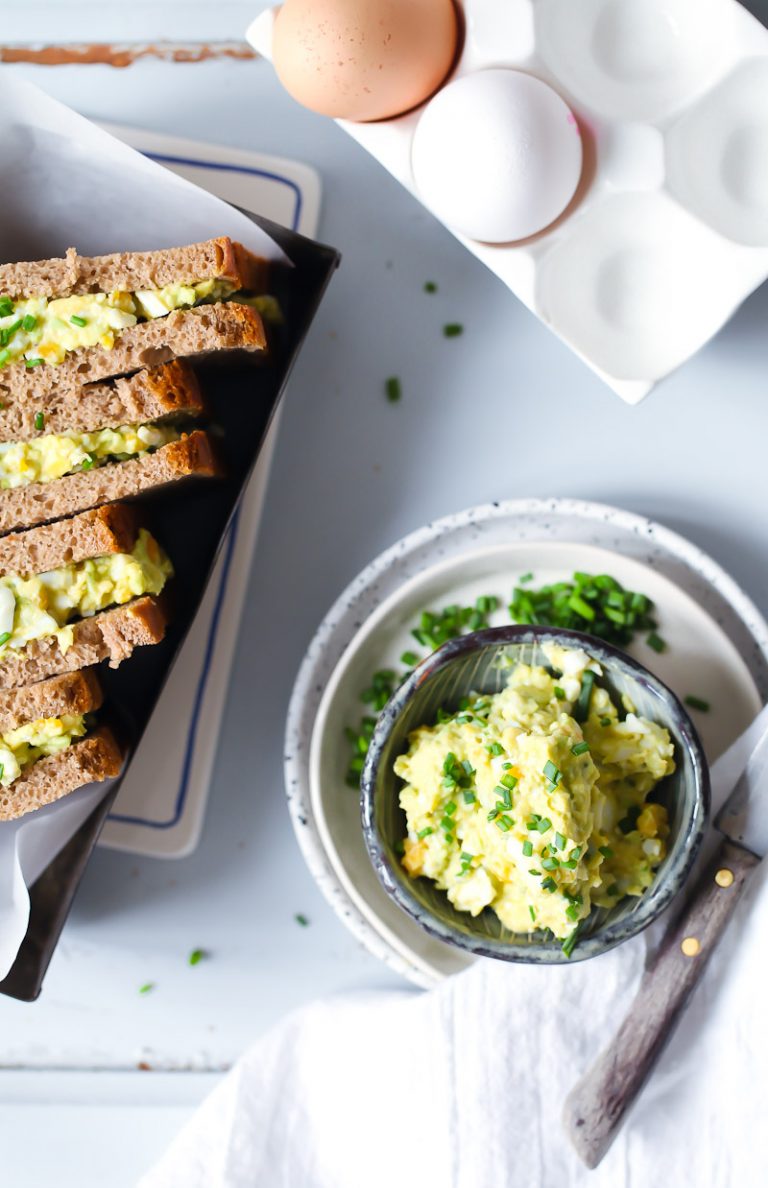 Avocado-Eiersalat Stulle Rezept | Zucker, Zimt und Liebe