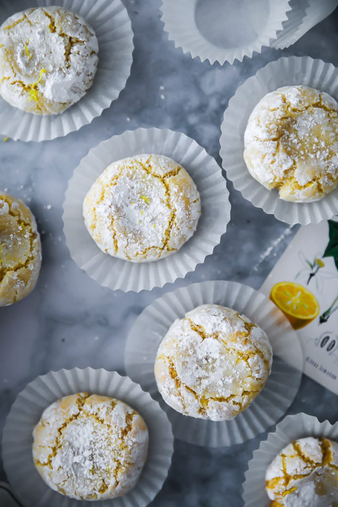 Italienische Mandelkekse mit Zitrone - lemon cookies